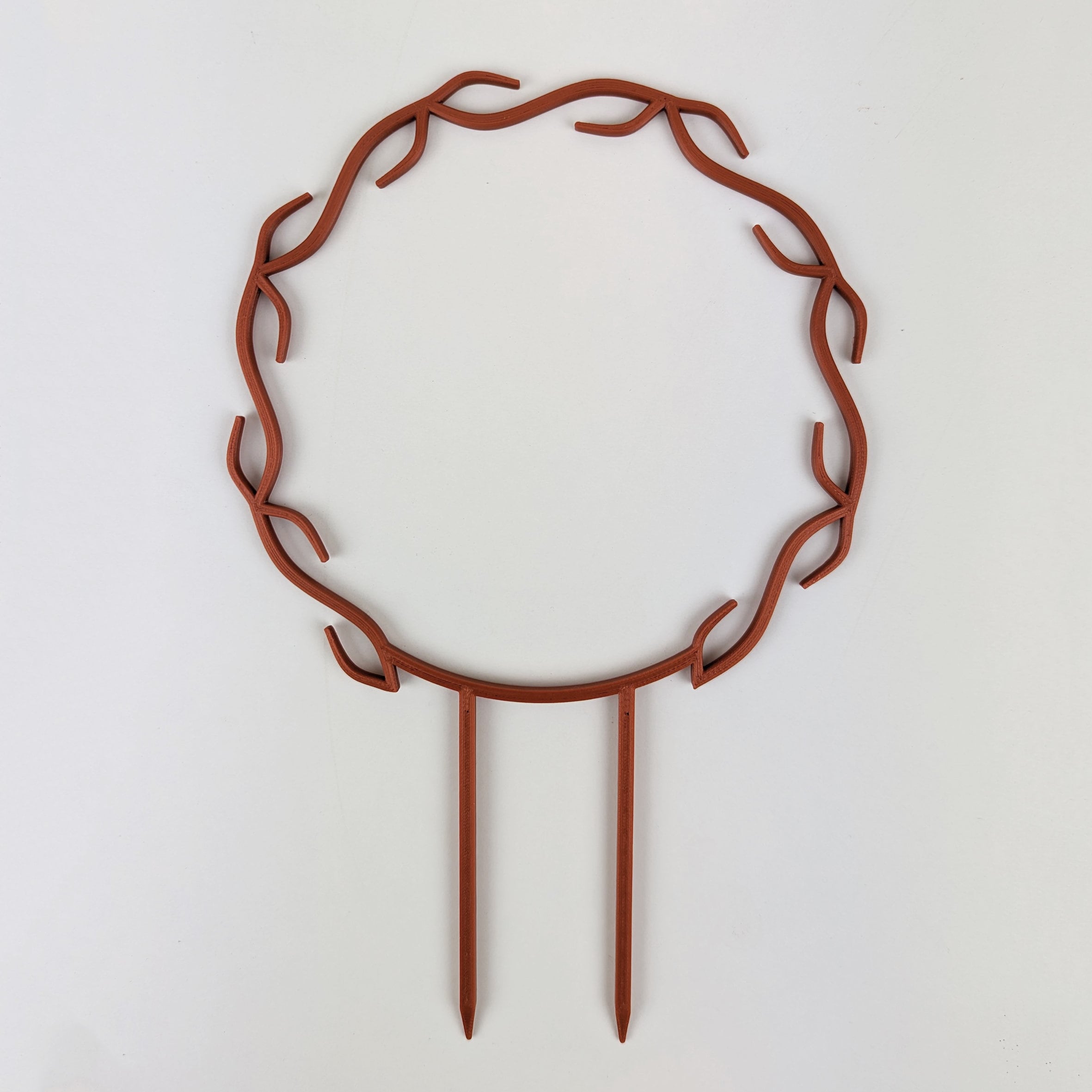Wreath Trellis Wood Plant Trellis Houseplant Trellis Plant Stake Hoya ...