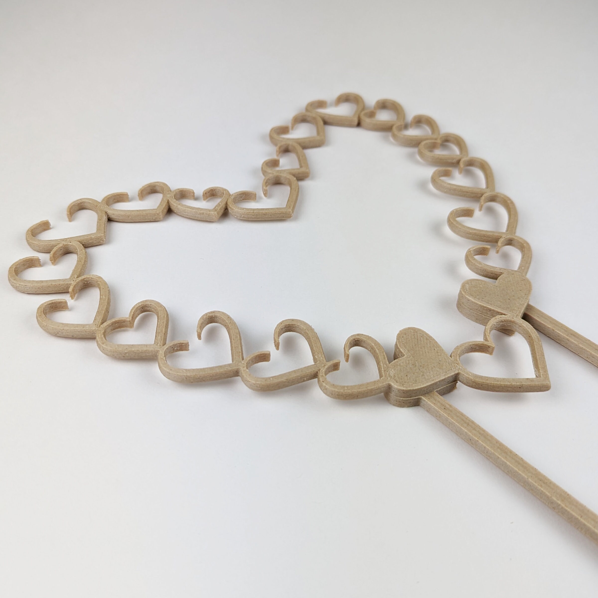 Open Hearts Trellis Houseplant Trellis Wood Plant Trellis Plant Stake ...