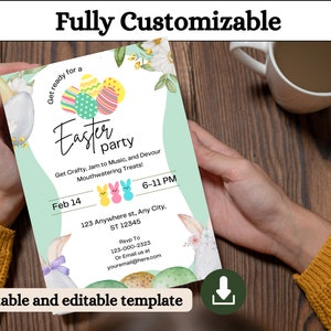 Easter Fun Ticket, Blank Raffle Template Ticket, Diy Ticket, Custom ...