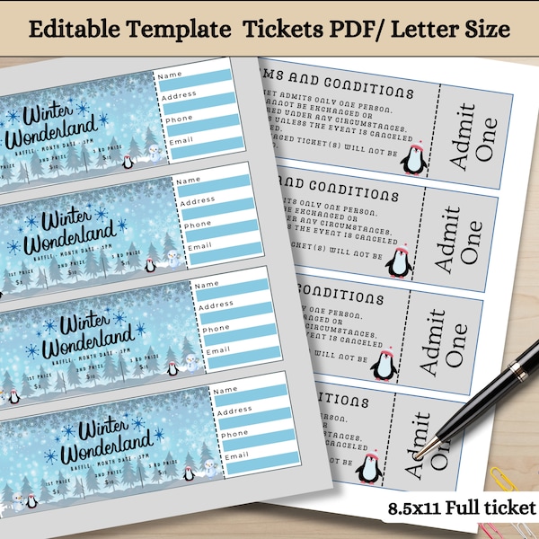 Wonderland Ticket - Etsy