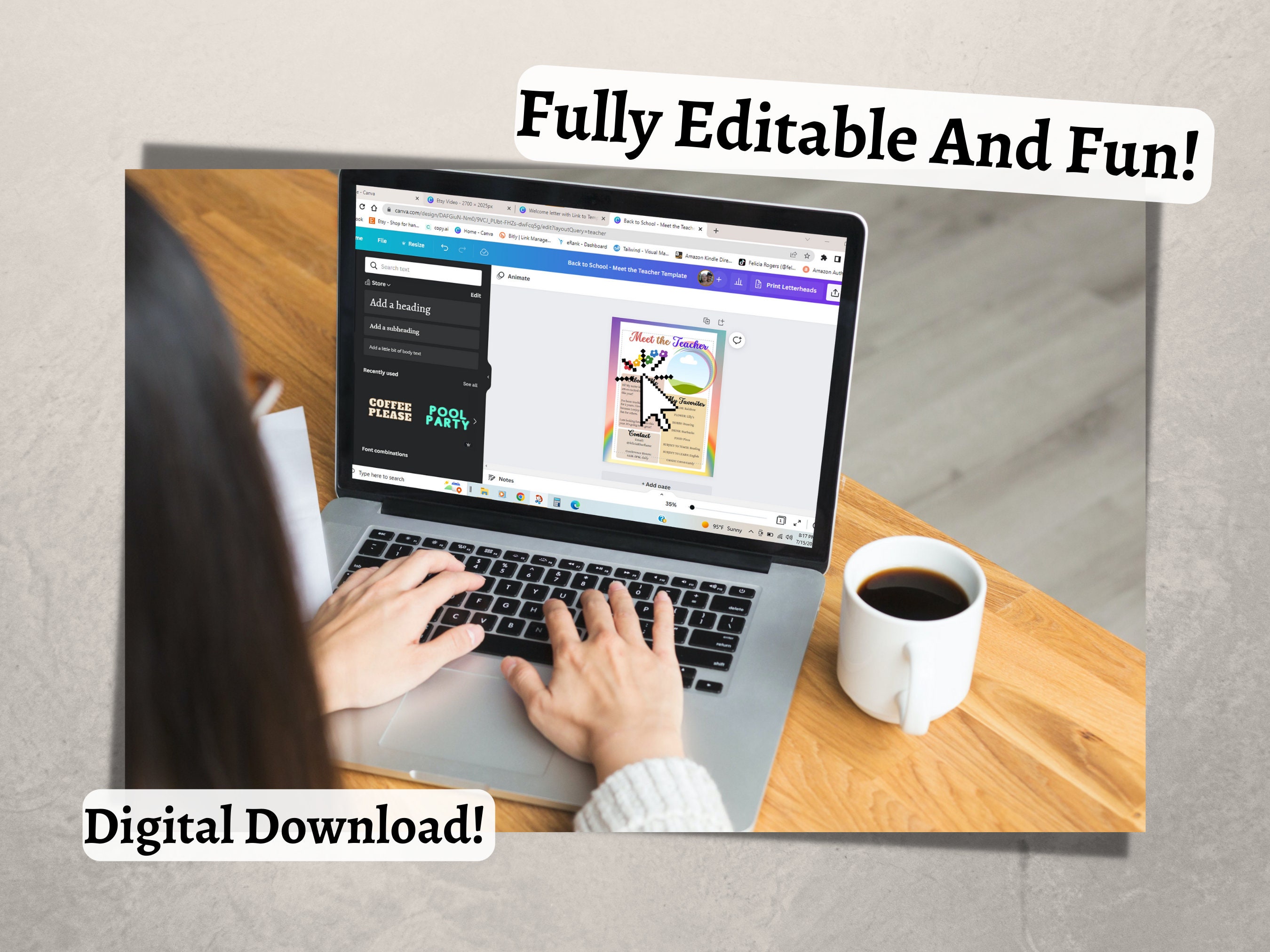 Editable Meet the Teacher, Teacher Newsletter, Event Newsletter, Parent ...