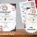 Volleyball Ticket, Editable Template Ticket, Diy Ticket, Custom Ticket ...