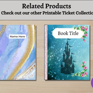 Editable Template 8.5x11 Paperback Book Cover, KDP Book Covers, Journal ...