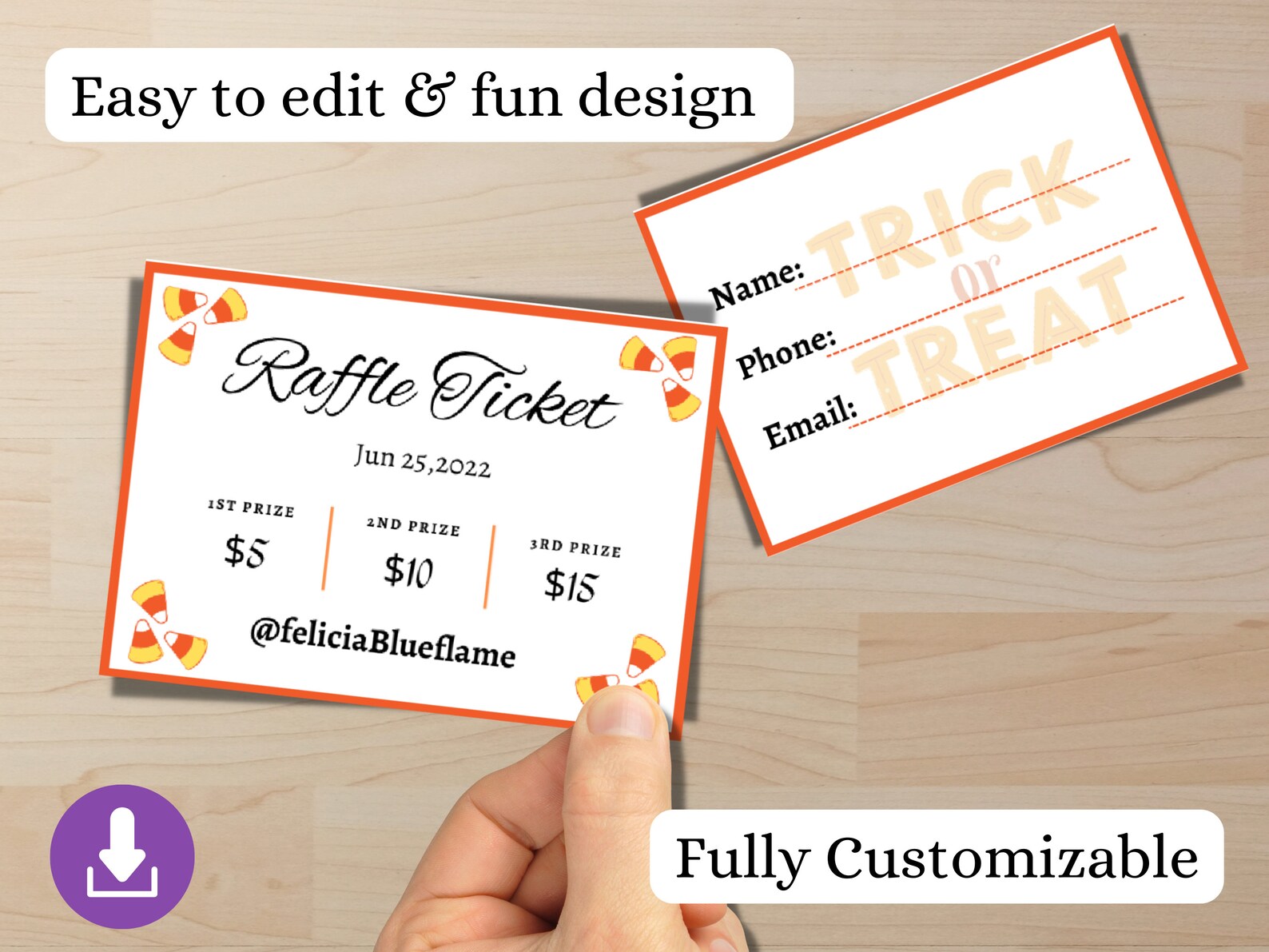Printable Raffle, Editable Raffle Template Ticket, Diy Ticket, Custom ...