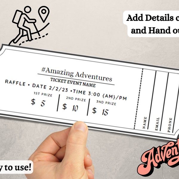 Book Raffle Ticket - Etsy