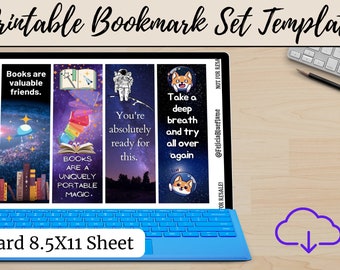 Printable Bookmarks Template, Symbols Bookmarks, Printable Bookmarks ...