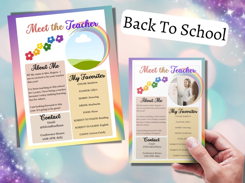 Editable Meet the Teacher, Teacher Newsletter, Event Newsletter, Parent ...