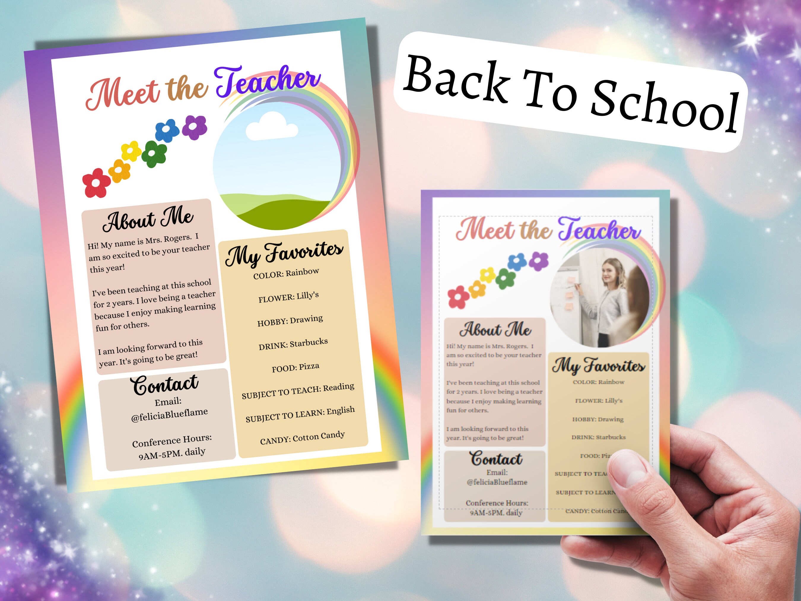 Editable Meet the Teacher, Teacher Newsletter, Event Newsletter, Parent ...