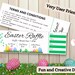 Easter Fun Ticket, Blank Raffle Template Ticket, Diy Ticket, Custom ...
