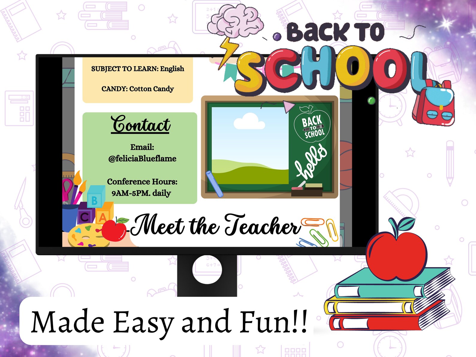 Editable Meet the Teacher, Teacher Newsletter, Event Newsletter, Parent ...