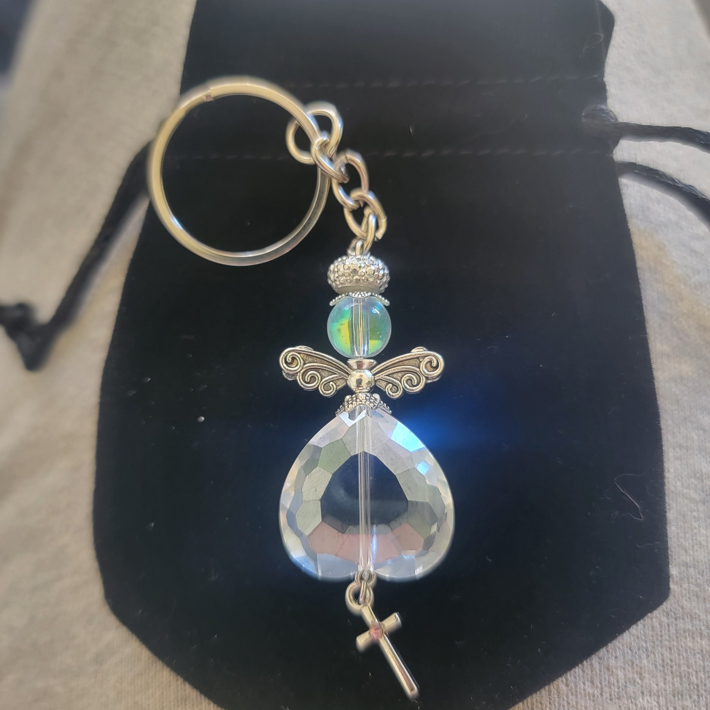 Guardian Angel Mirror Dangle - Etsy