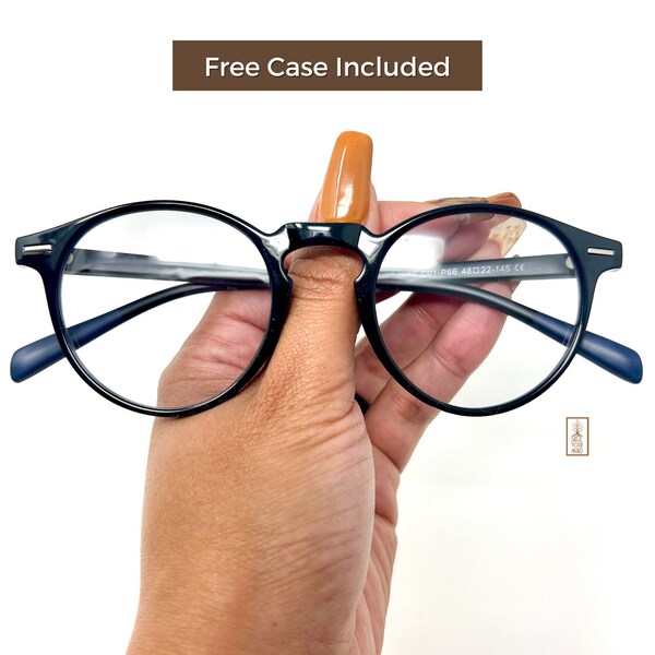 Round Lens Glasses - Etsy