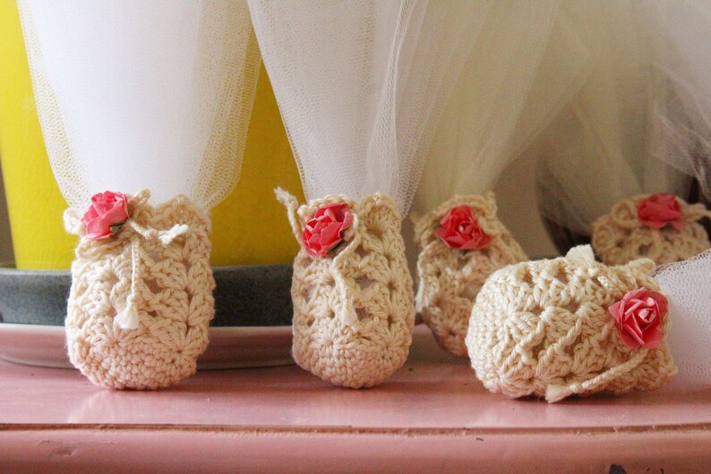Wedding Favor (mpomponiera) Crochet Pattern - Etsy