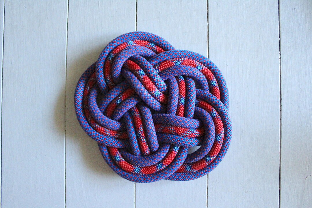 Climbing Rope Hot Pad (red and Purple) - Etsy