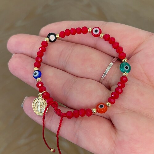 Evil Eye Bracelet 3 Bracelet Bundle Mal De Ojo Pulsera - Etsy