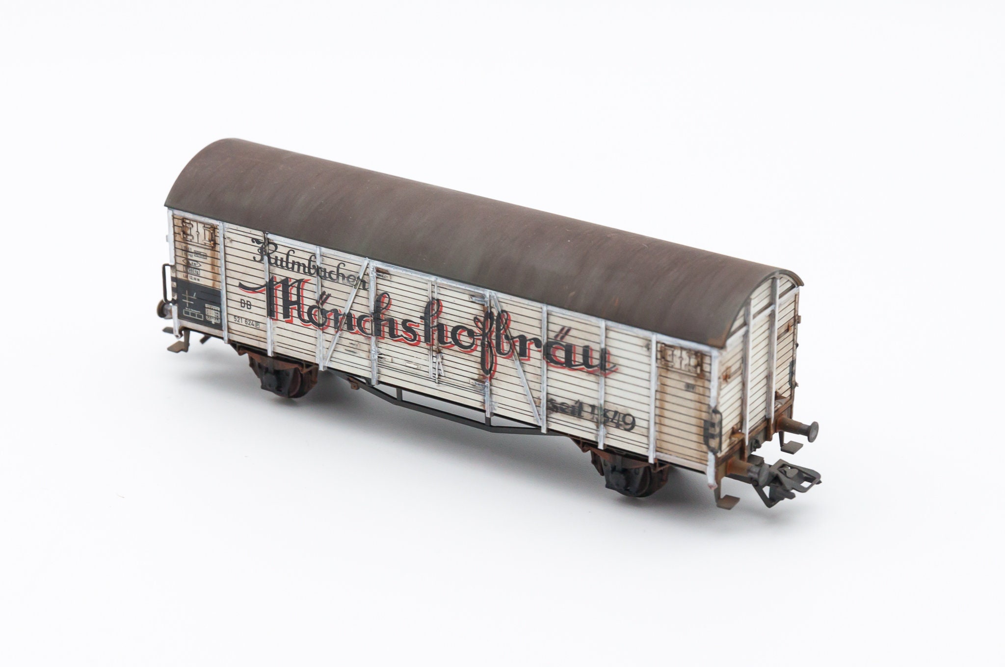 Pro Painted Closed DB Freight Train Carriages and Beer Brewery Carriage ...