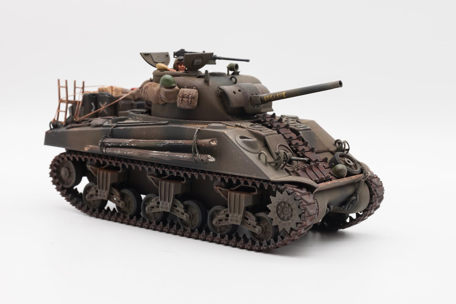 Trio of Sherman Tanks From the Movie Fury. M4A3E876 fury, M4A475 lucy ...