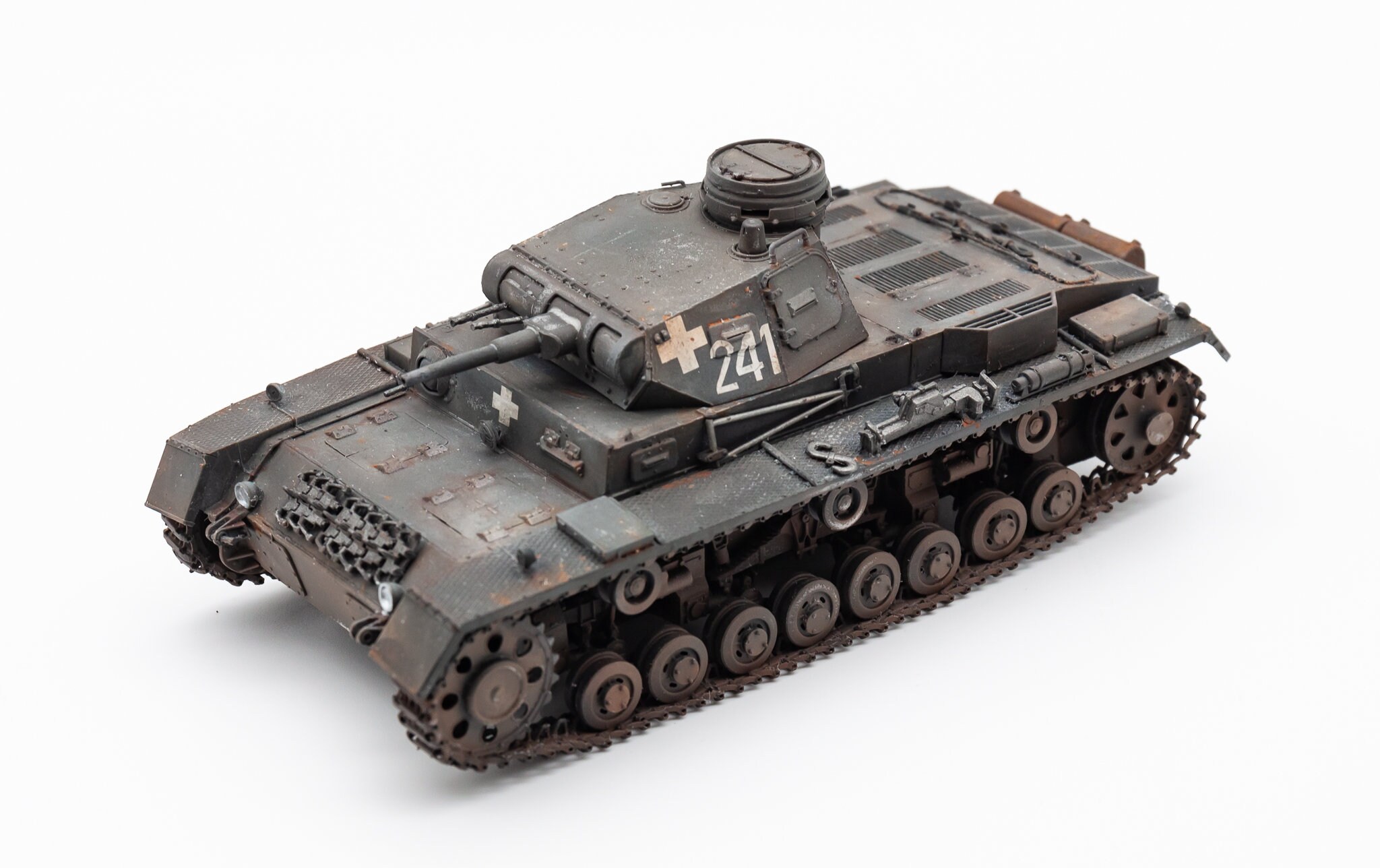 German Panzerkampfwagen III early Period Panzer III Tamiya 1/35 Scale ...