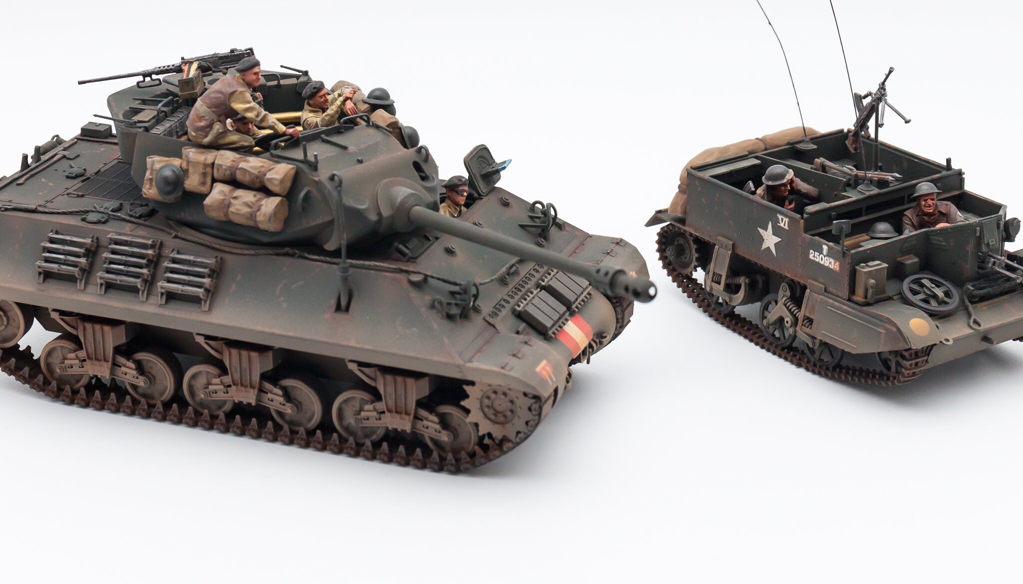 British Achilles M10 IIC Tank Destroyer and Universal Carrier MKII ...