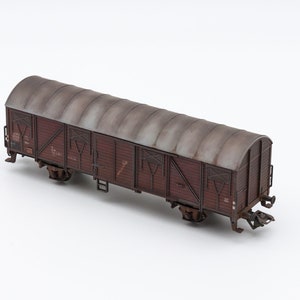 Pro Painted Closed DB Freight Train Carriages and Beer Brewery Carriage ...