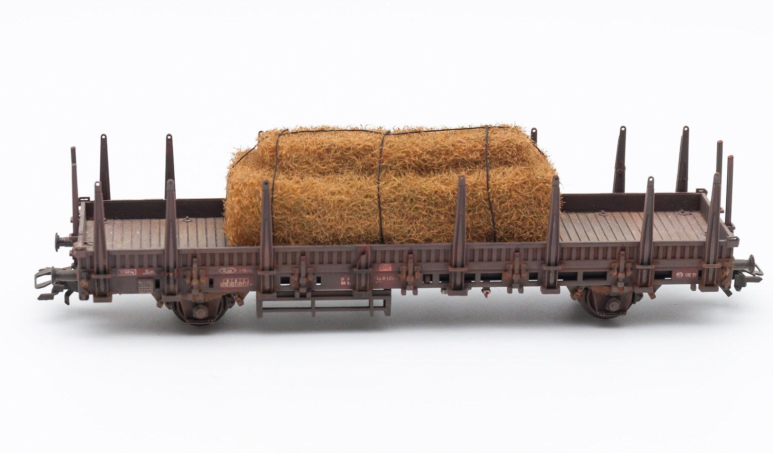 Pro Painted DB Open Freight Train Carriages With Goods H0 (1/87) Scale ...