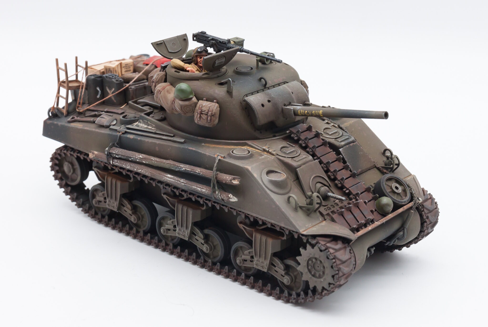 Trio of Sherman Tanks From the Movie Fury. M4A3E8(76) "fury", M4A4(75 ...