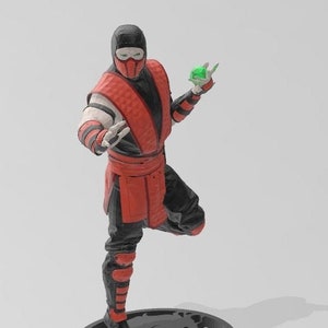 Ermac Klassic Ninja 3d Print Model- Mortal Kombat - Etsy