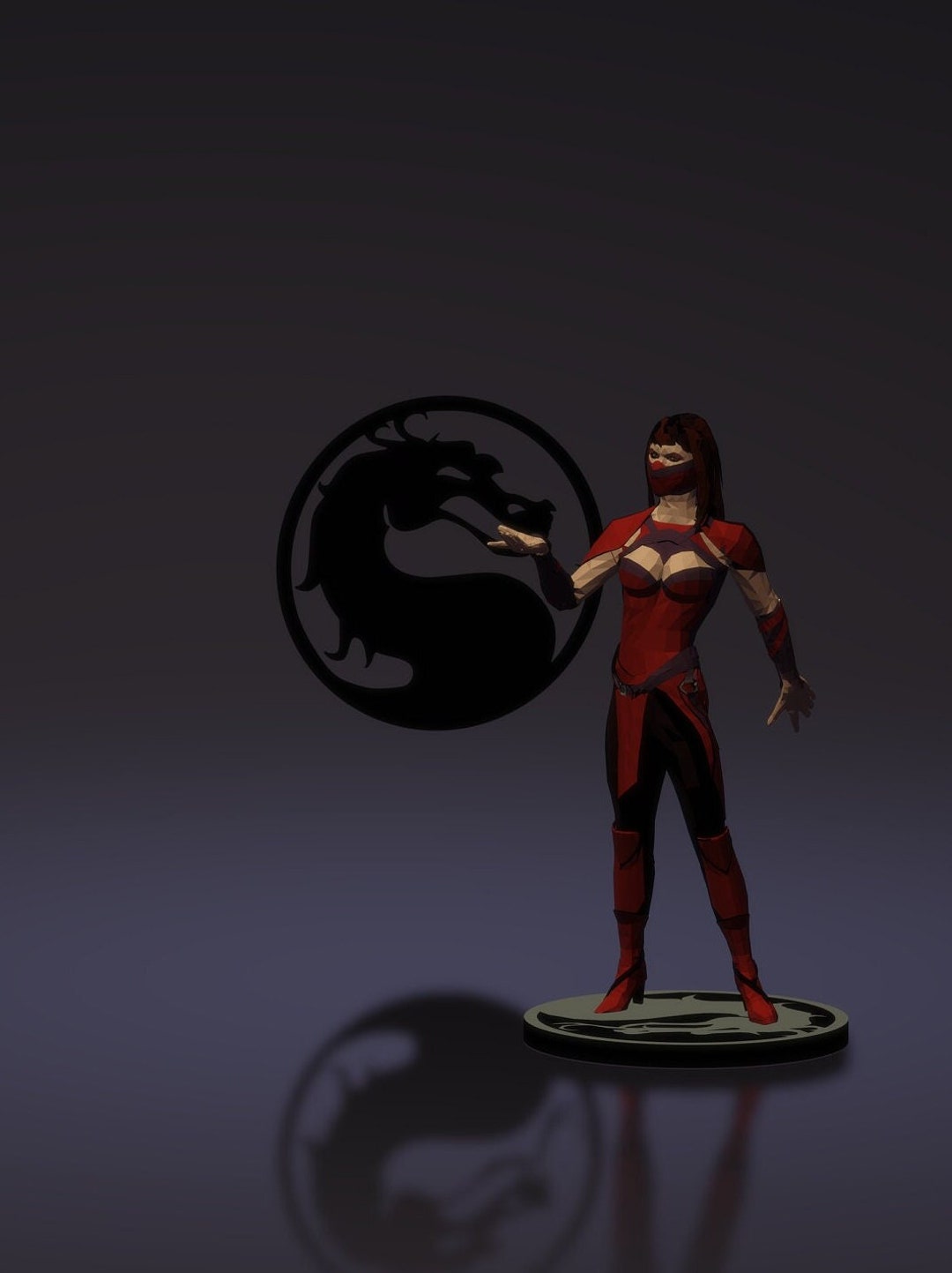 Skarlet MK11 Print- 3d Print Model - Mortal Kombat - Etsy