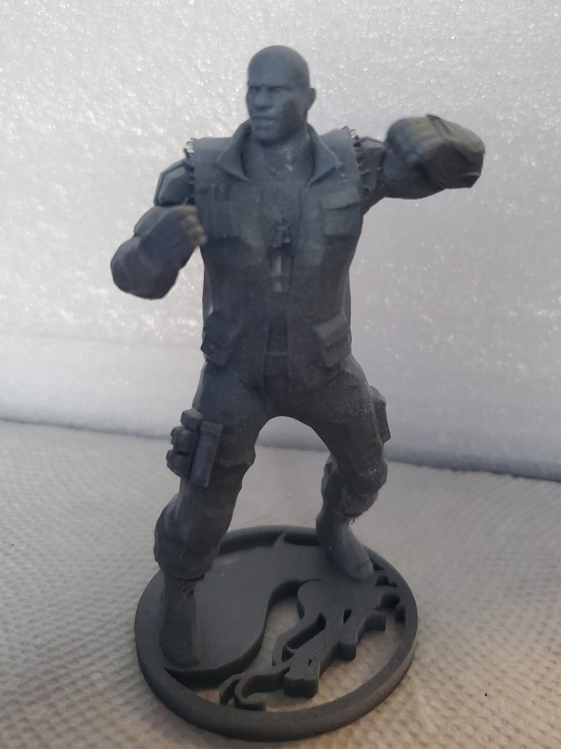 Jax Mkx-3d Print Model Mortal Kombat - Etsy