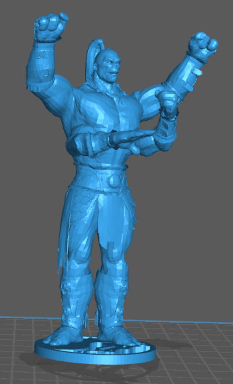 Prince Goro 3d Print Model Mortal Kombat - Etsy