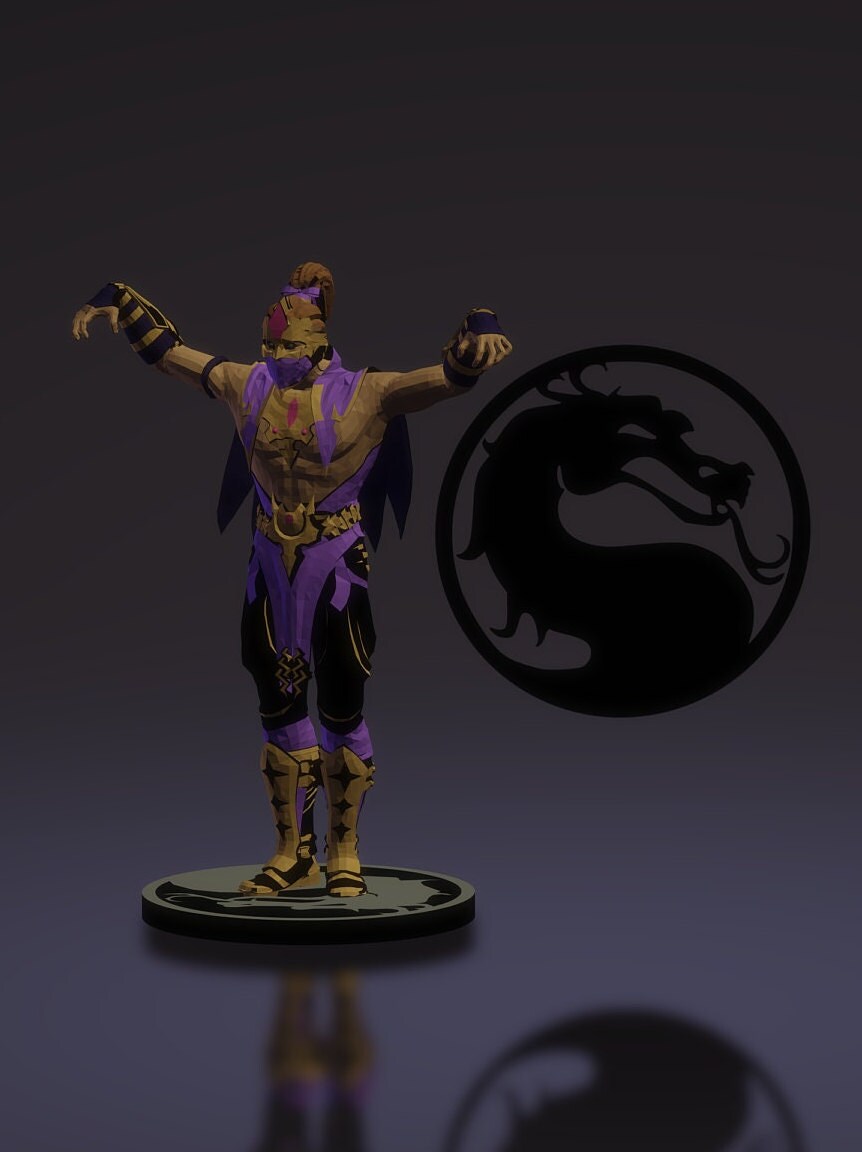 Rain Victory Pose - 3d Print Model- Mortal Kombat - Etsy