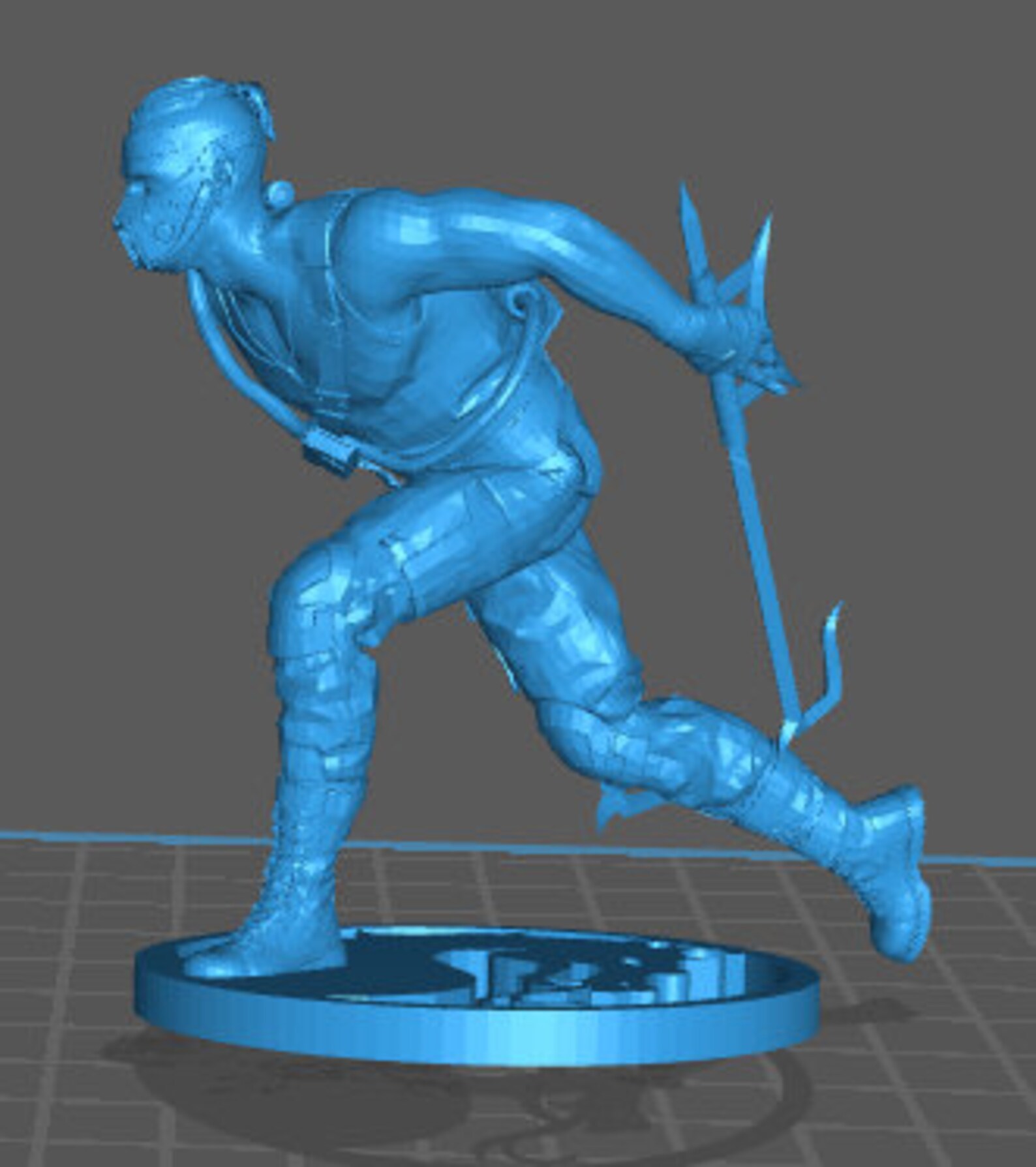 Kabal Running W/hookswords - 3d Print Model - Mortal Kombat - Etsy
