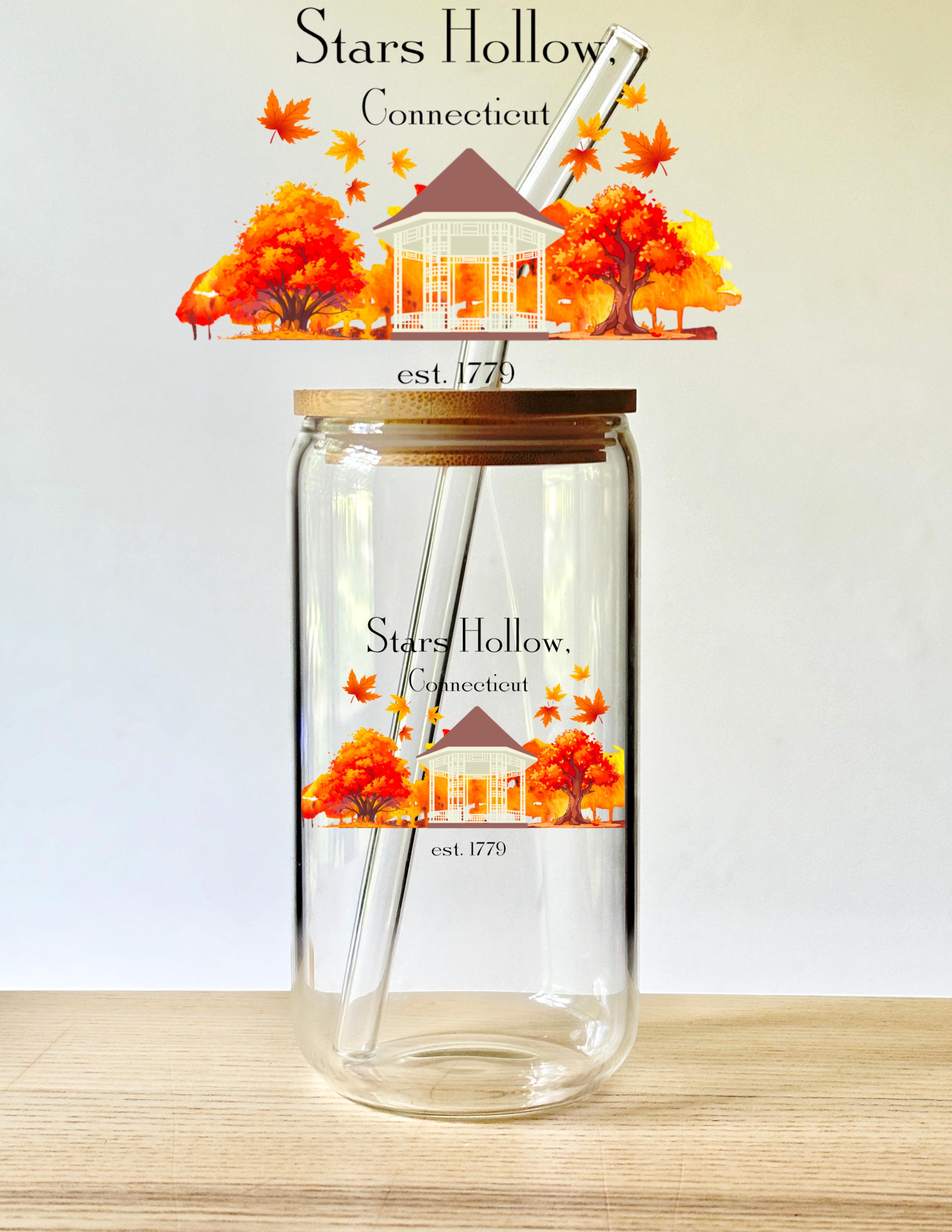 16 Oz Glass Can Wrap PNG Digital Download Tumbler Libbey Glass Gilmore ...