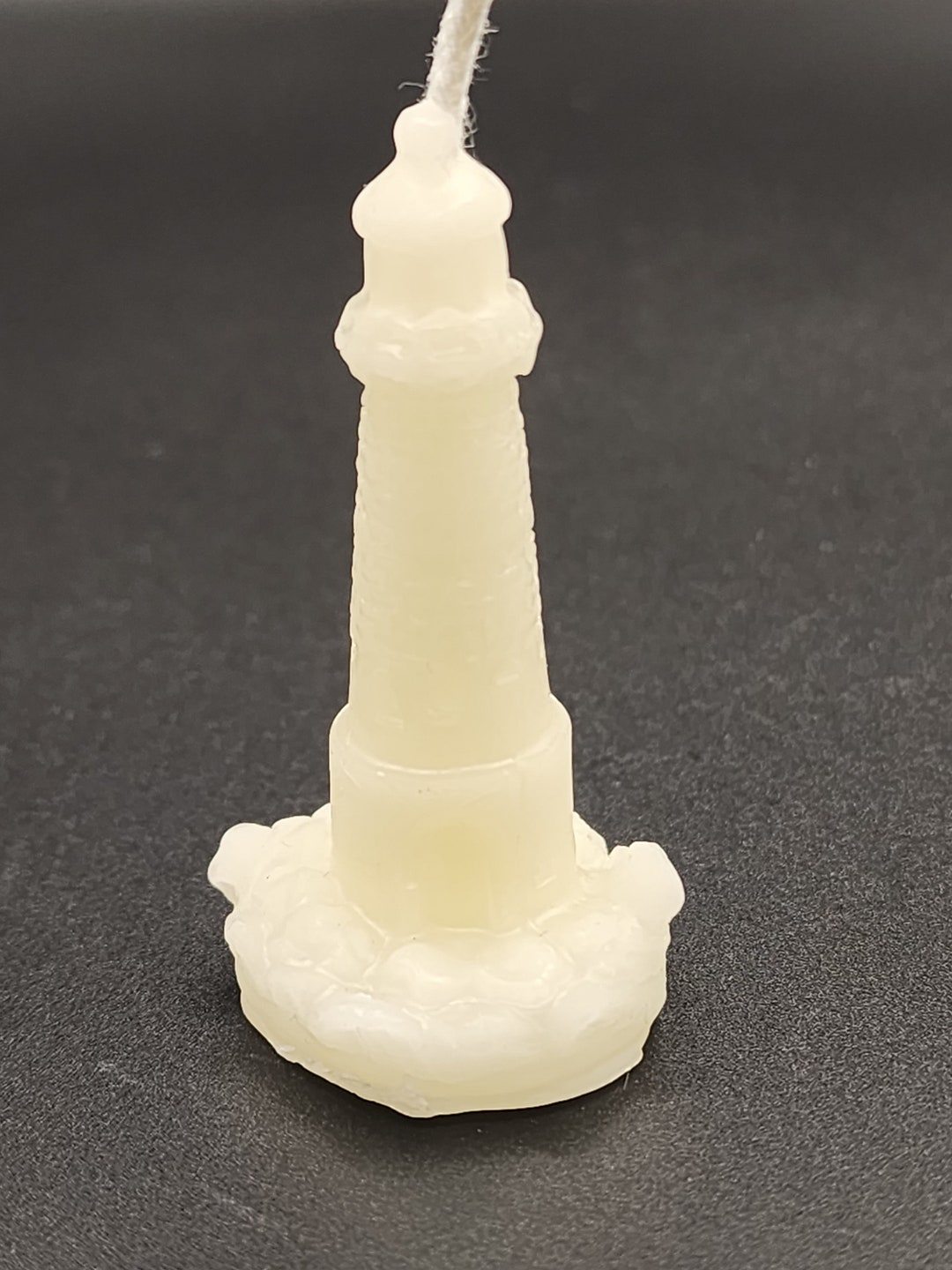 Handmade Beeswax Tiny Lighthouse Deck Candles - Etsy