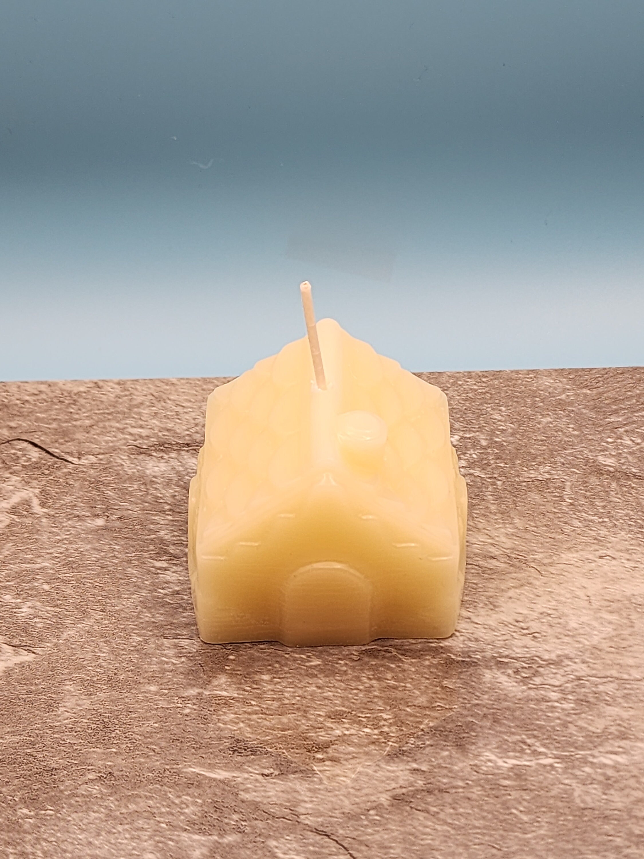 Handmade Beeswax Village House Candles - Etsy