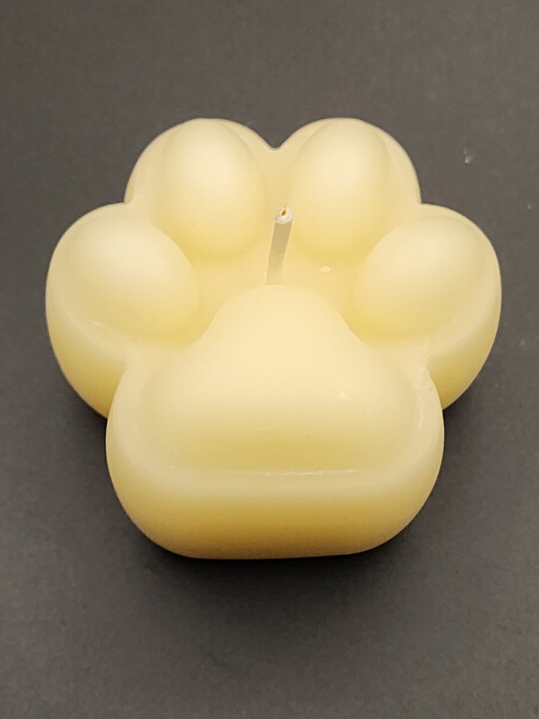 Handmade Beeswax Paw Print Candles - Etsy