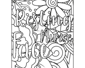 Rude Coloring Pages - Etsy