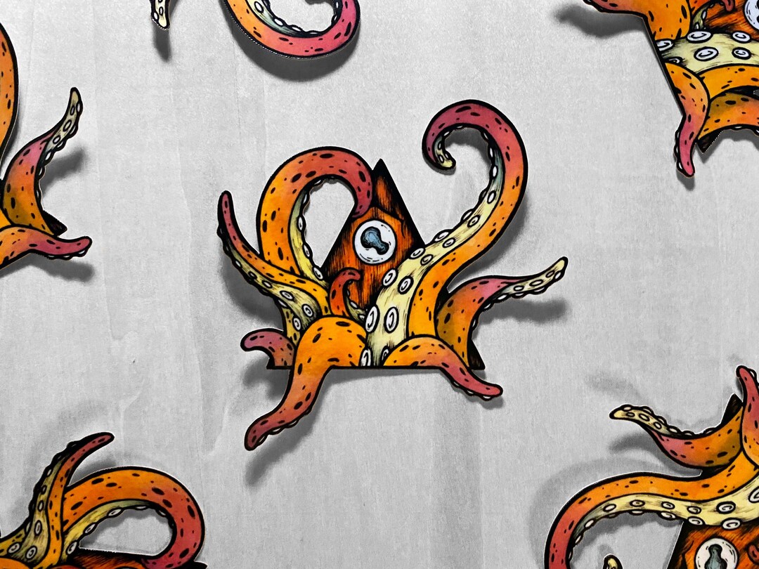 Tentacle Portal Sticker | Horror Decals, Laptop Sticker, Waterproof ...
