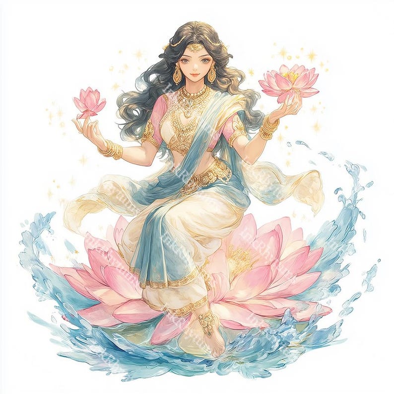 40 PNG Friday Lucky Art | Water Element Energy | Digital Download - Etsy