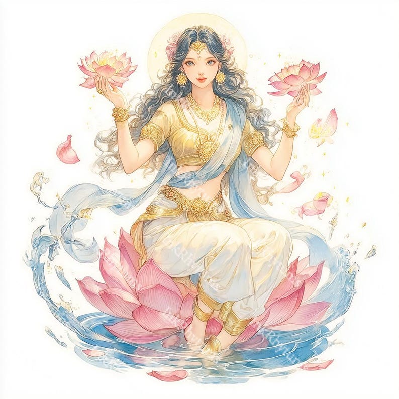 40 PNG Friday Lucky Art | Water Element Energy | Digital Download - Etsy