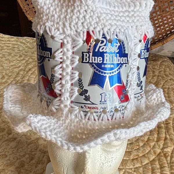 Crochet Beer Can Hat - Etsy