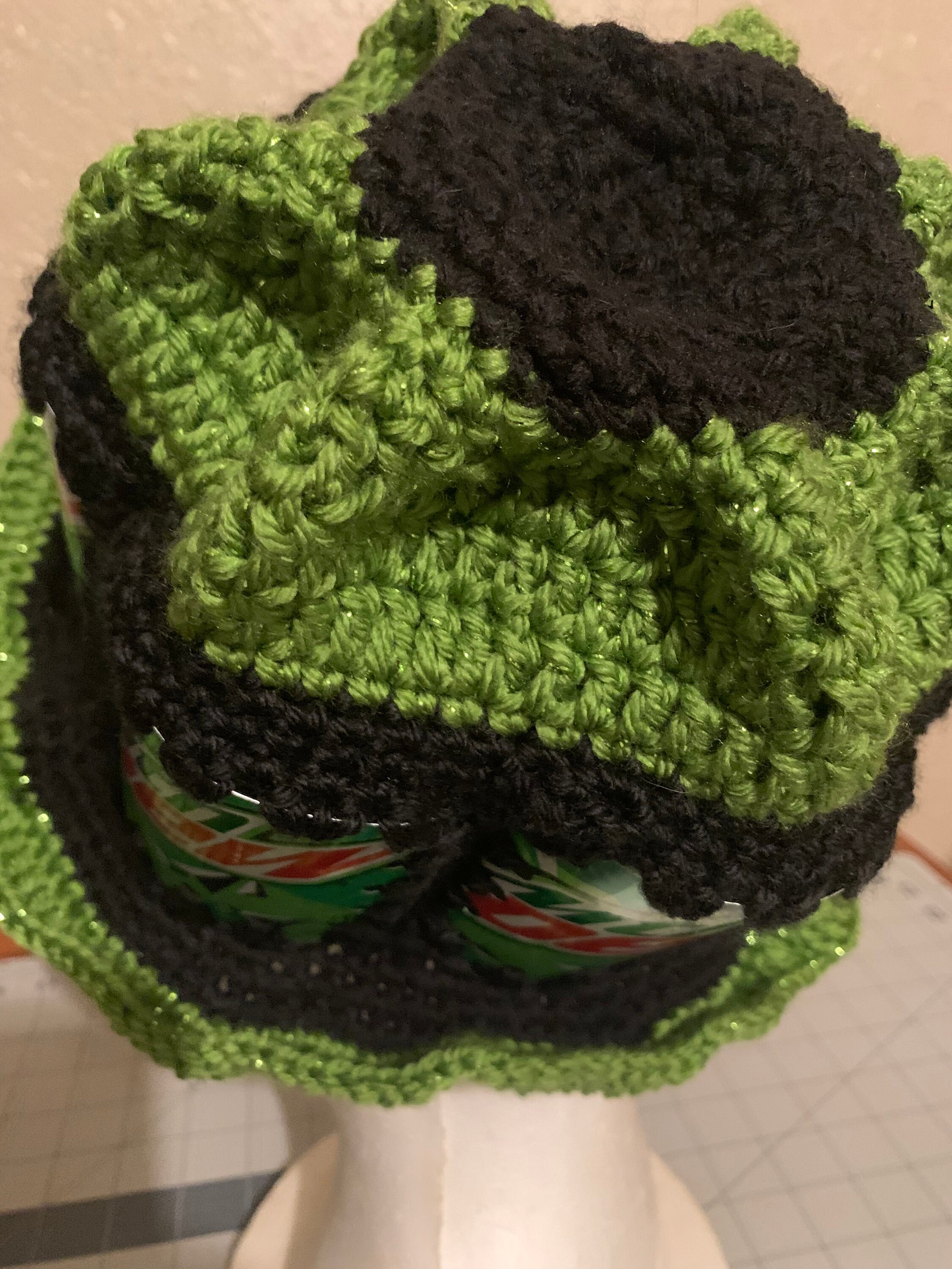 Mountain Dew Can Crochet Hat - Etsy