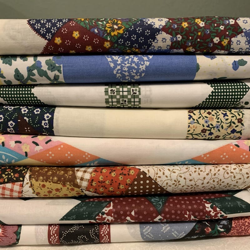 Star Cheater Quilt Fabric - Etsy