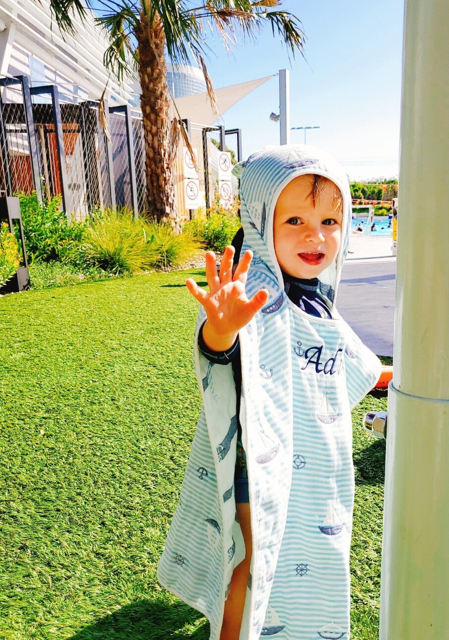 Hooded Ponchos 90s Style Old School Kids; Funky Unisex Personalised ...