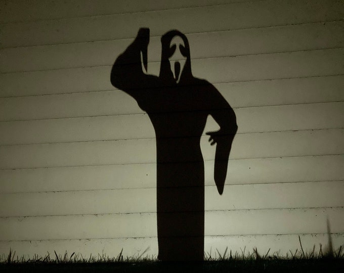 Scream - Ghostface Metal Yard Stake - Etsy