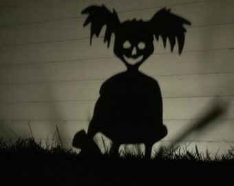 Mini Beetlejuice Adam & Barbara Metal Yard Stake - Etsy