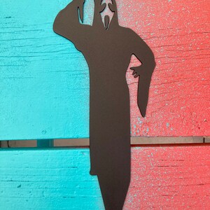 Scream - Ghostface Metal Yard Stake - Etsy