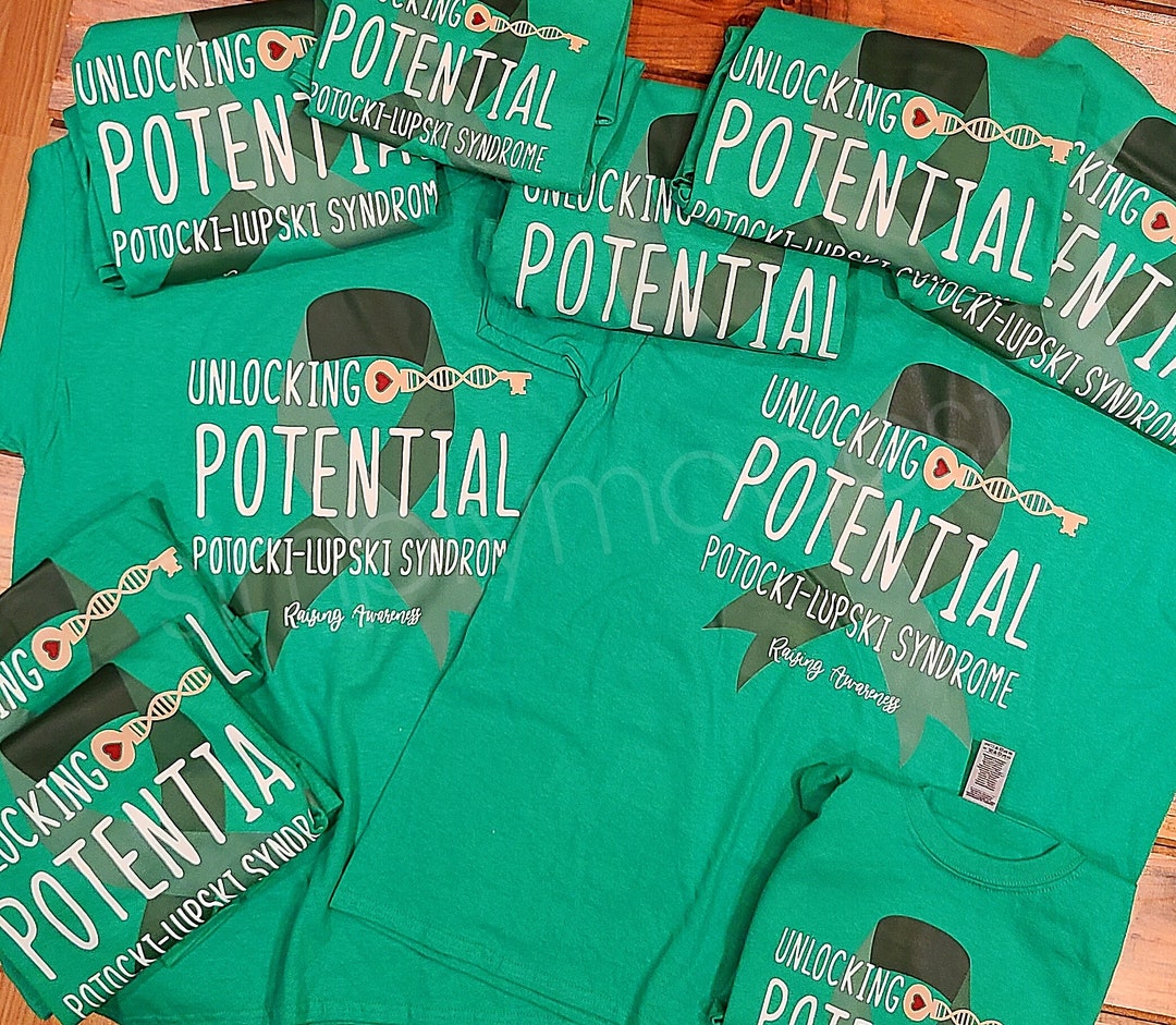 Child Size Potocki-lupski Syndrome Awareness Tee, Awareness Tshirt ...