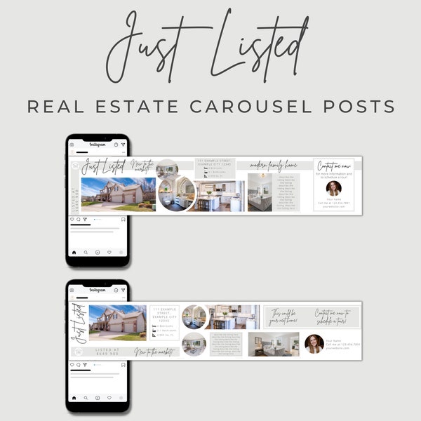 Just Listed Social Media - Etsy