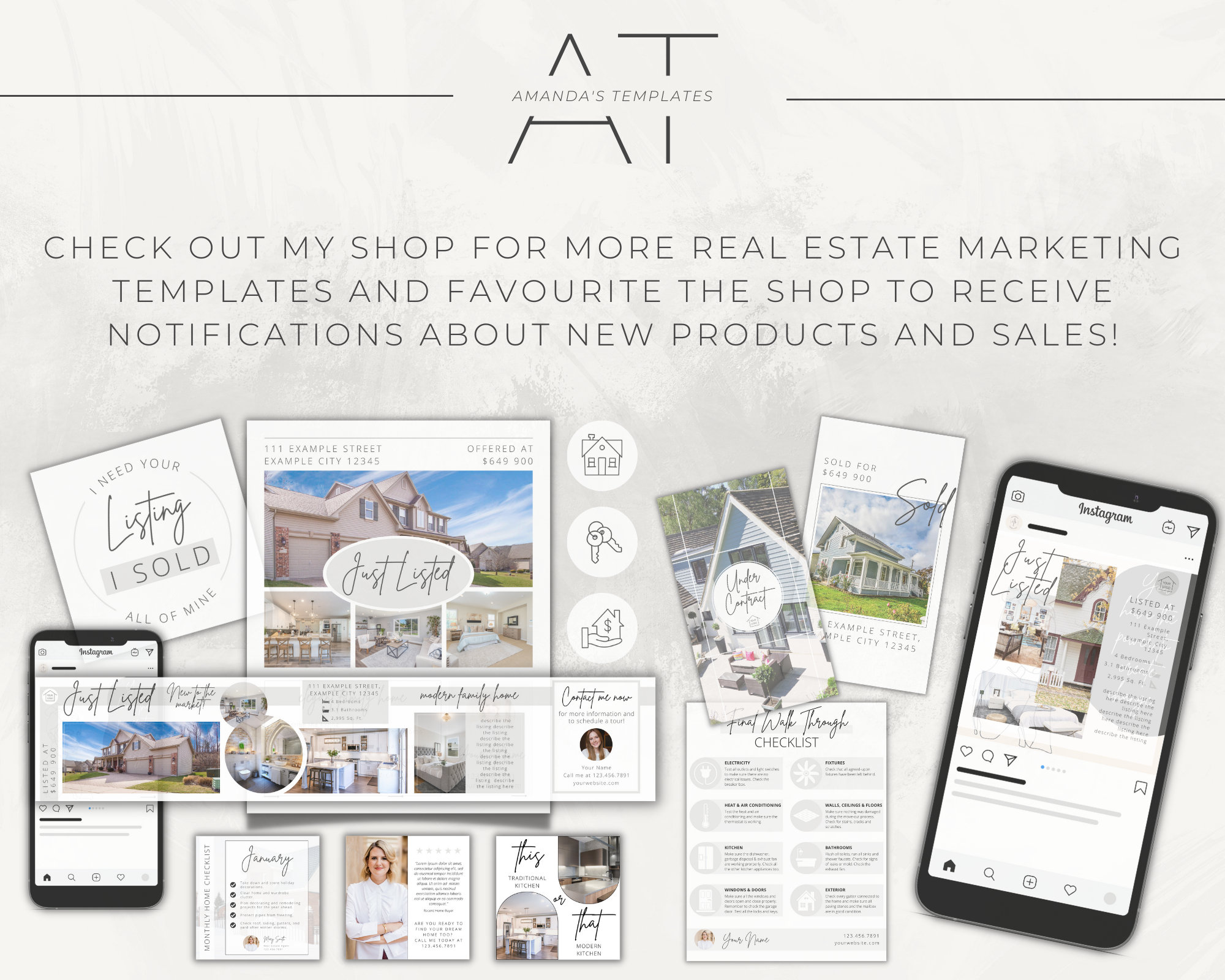 Realtor New Brokerage Announcement Postcard (real Estate Canva Template ...